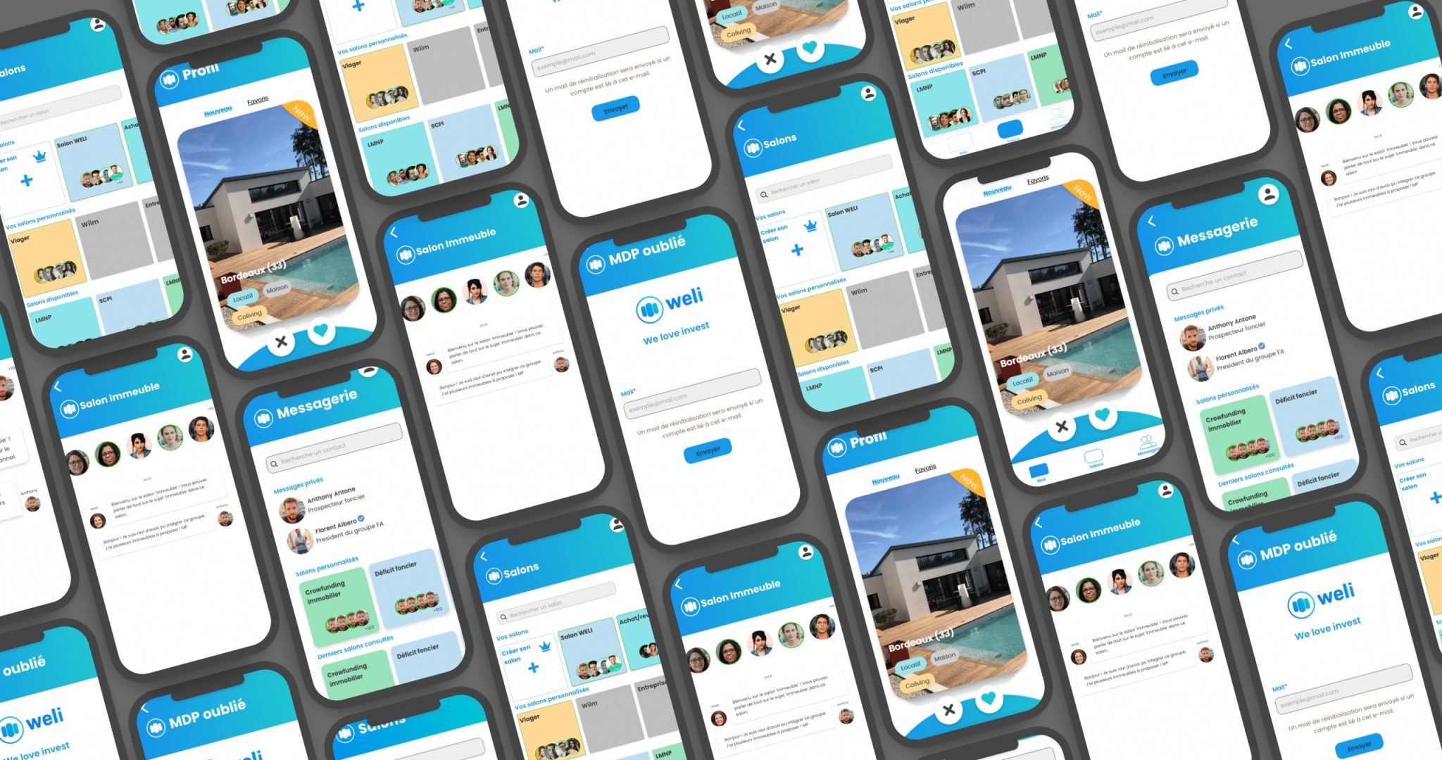 WELI - l'application qui facilite l'investissement - Weli